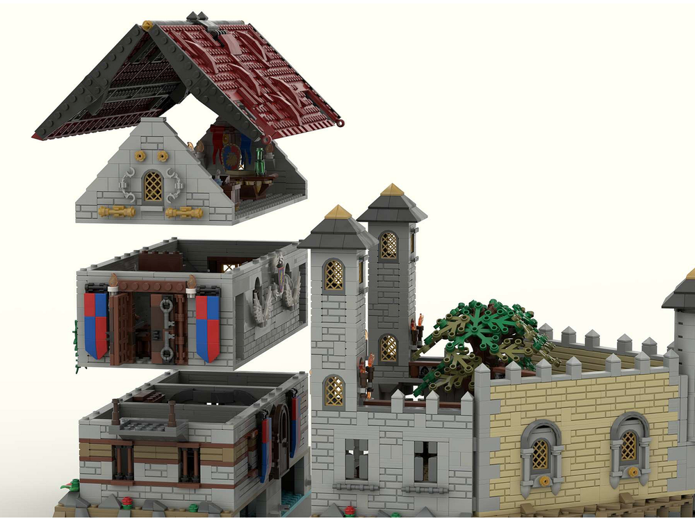LEGO MOC Medieval Prison by LegoBricking | Rebrickable - Build with LEGO