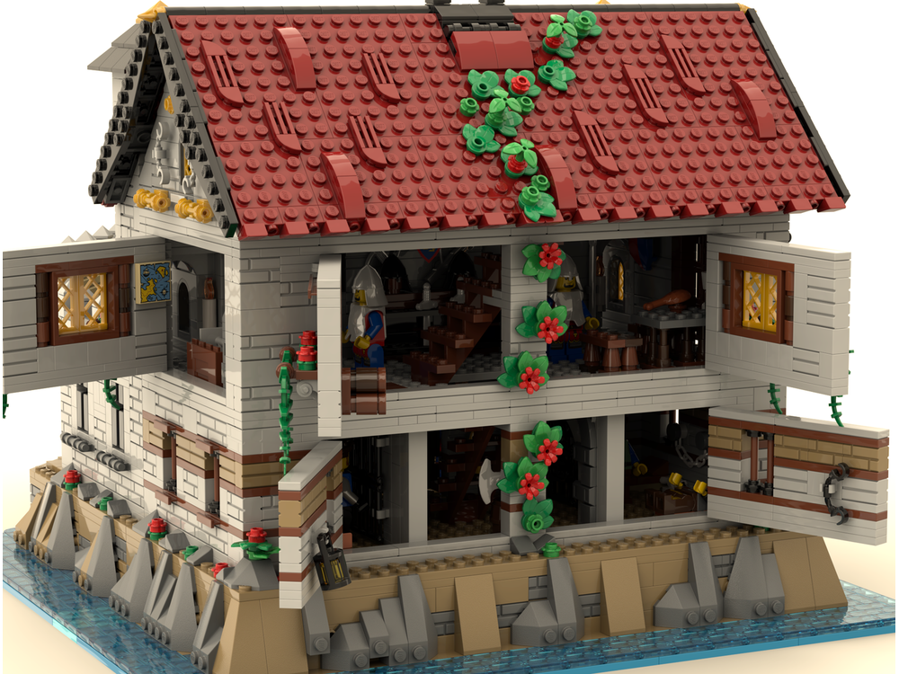 LEGO MOC Medieval Prison by LegoBricking | Rebrickable - Build with LEGO