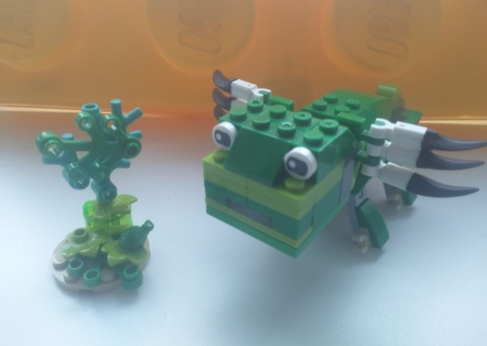 LEGO MOC Axolotl by EliseuV | Rebrickable - Build with LEGO