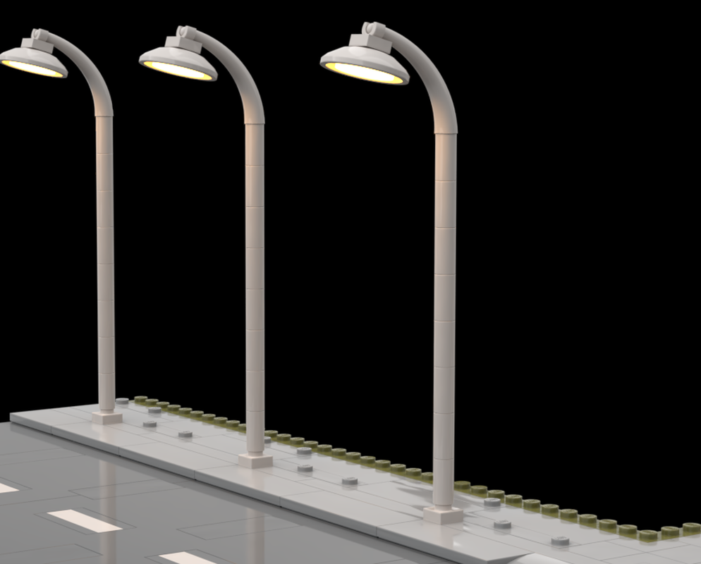 LEGO MOC City Street Lights 2 (x12) by OrchardBuilds | Rebrickable ...