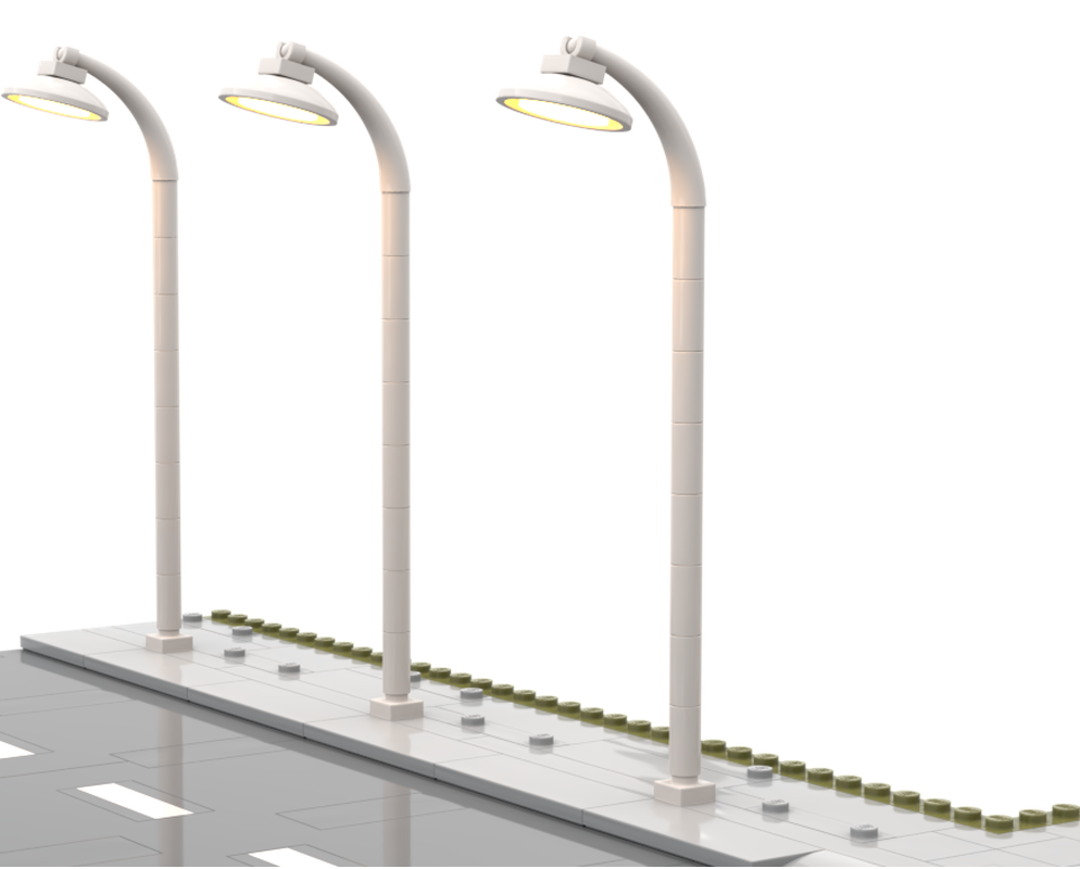 LEGO MOC City Street Lights 2 (x12) by OrchardBuilds | Rebrickable ...