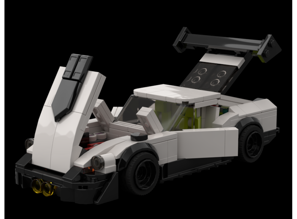 Lego Moc Nissan 240z By Fierz Rebrickable Build With Lego