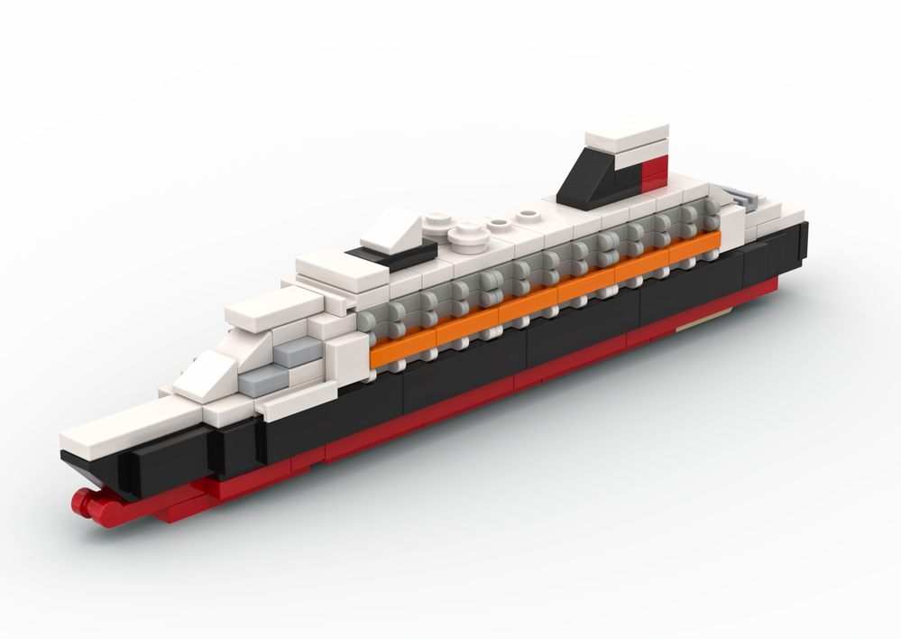 LEGO MOC MS Poseidon Ocean Liner by The Bobby Brix Channel ...