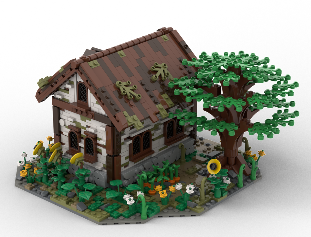 LEGO MOC Rural house by legoprofi | Rebrickable - Build with LEGO