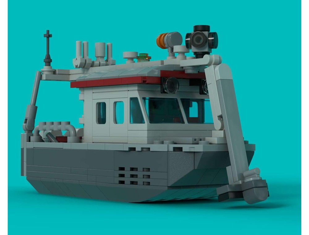 LEGO MOC Light Geophysical Survey Vessel by VictorBuilds | Rebrickable ...