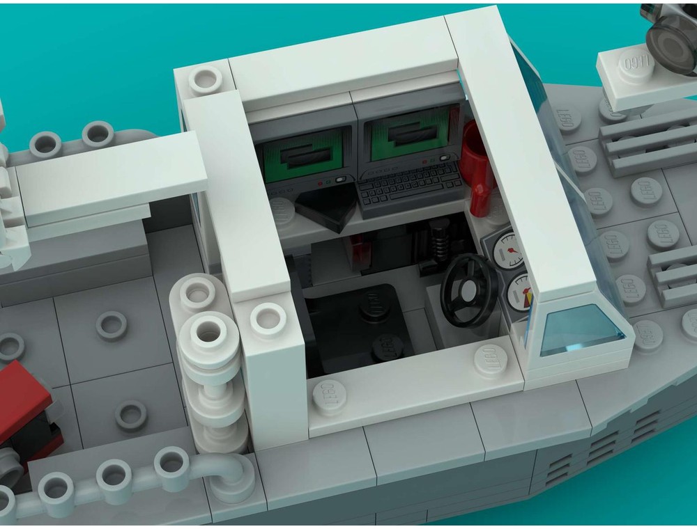 LEGO MOC Light Geophysical Survey Vessel by VictorBuilds | Rebrickable ...