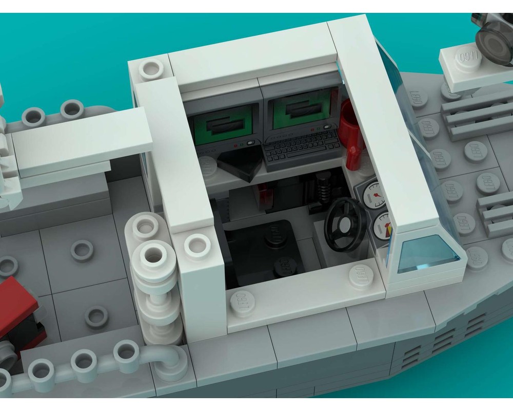 LEGO MOC Light Geophysical Survey Vessel by VictorBuilds | Rebrickable ...