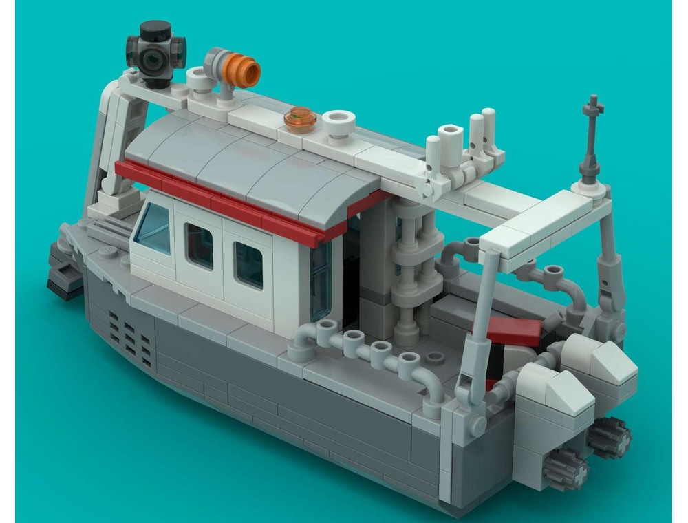 LEGO MOC Light Geophysical Survey Vessel by VictorBuilds | Rebrickable ...
