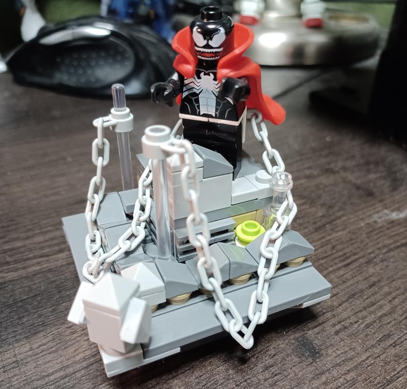 LEGO MOC Spawn mini display stand by BaxterBrix | Rebrickable - Build with LEGO