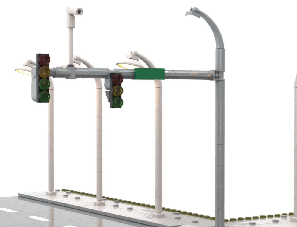 LEGO MOC Traffic light 1 by OrchardBuilds | Rebrickable - Build with LEGO