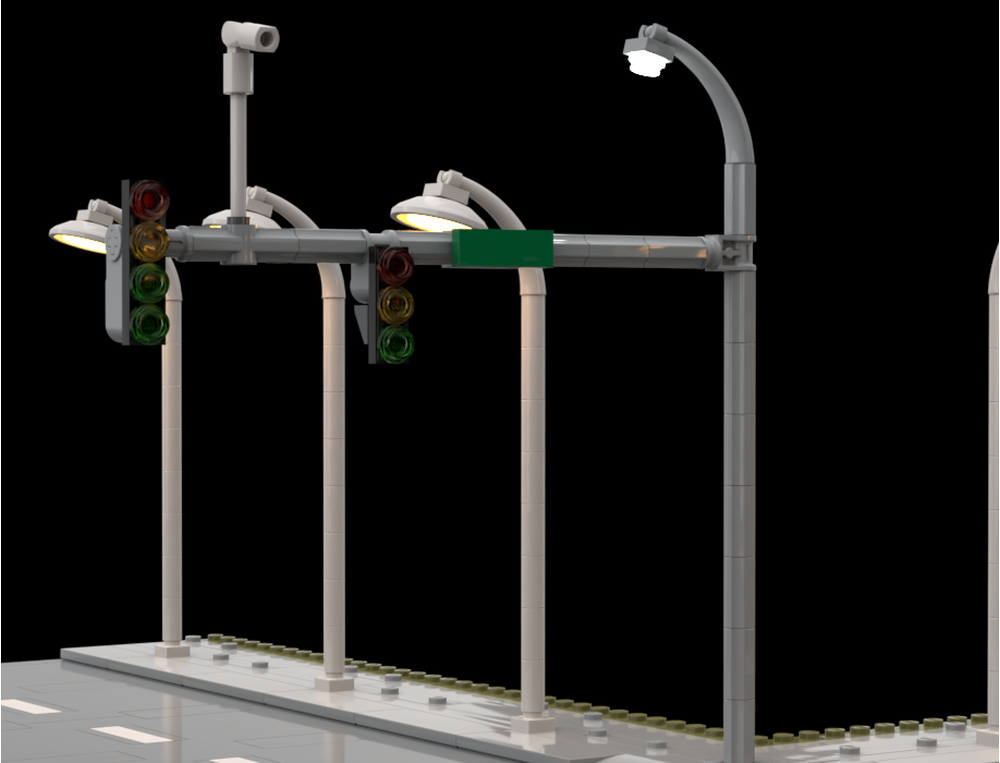 LEGO MOC Traffic light 1 by OrchardBuilds | Rebrickable - Build with LEGO