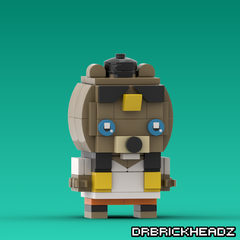 LEGO MOC-194909 CJ (Animal Crossing) Brickheadz by DrBrickheadz ...