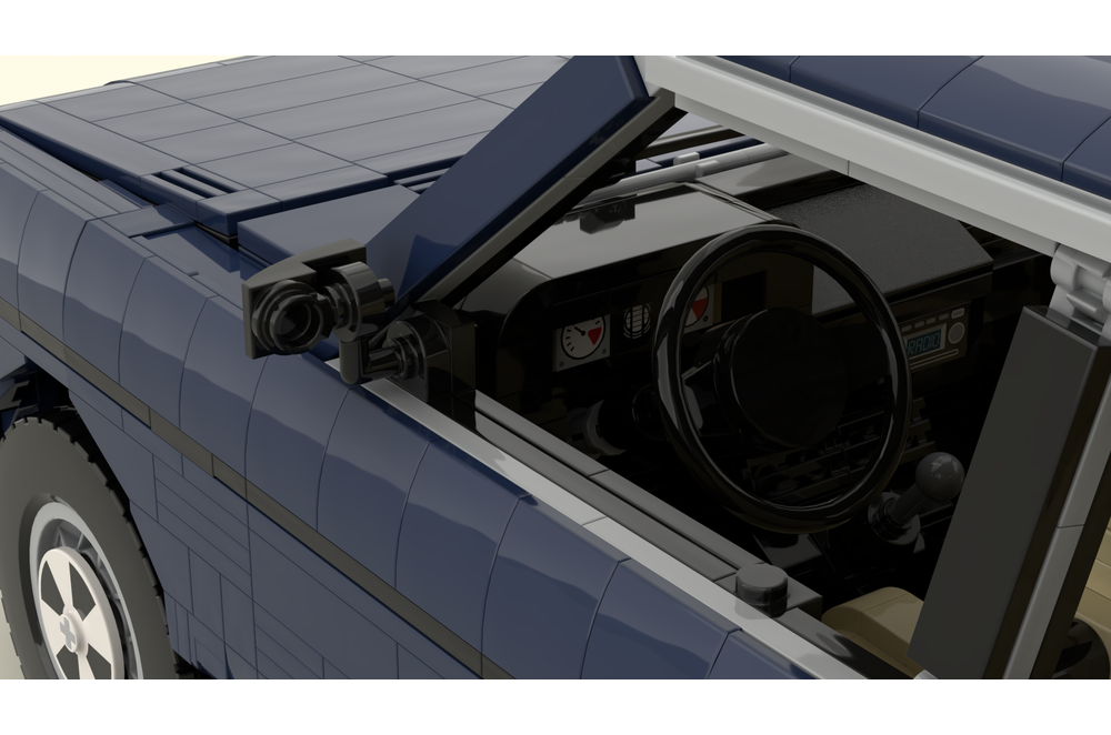 LEGO MOC Fiat 131 Supermirafiori - 1978 by Aquil8 | Rebrickable - Build ...