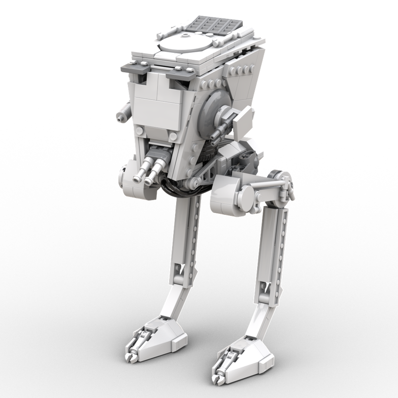 LEGO MOC AT-ST (minifigure scale) by cosimox | Rebrickable - Build with ...