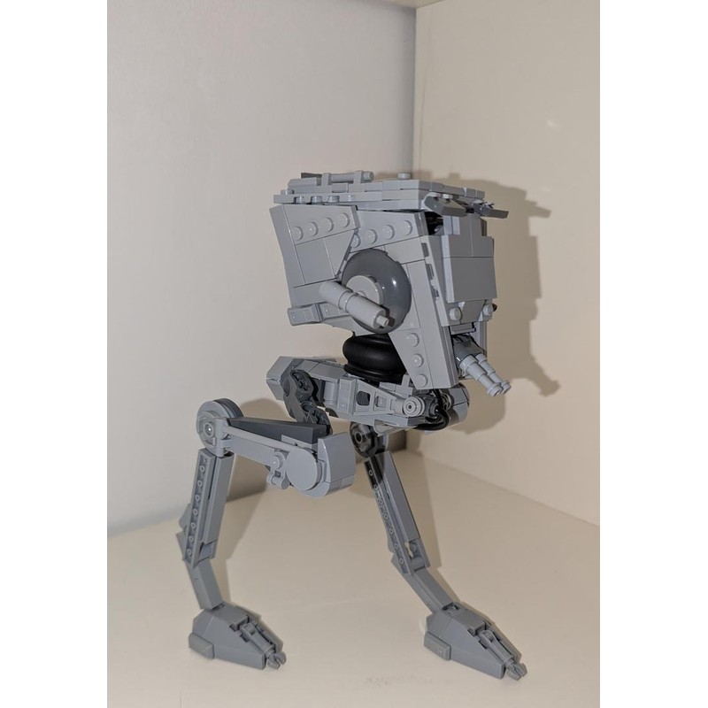 LEGO MOC AT-ST (minifigure scale) by cosimox | Rebrickable - Build with ...