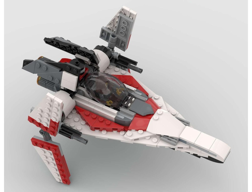 Lego Moc Alpha 3 Nimbus V Wing Starfighter Alternate Build Of 75388