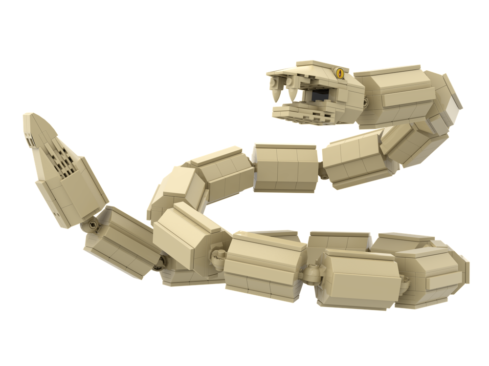 LEGO MOC Wooden Snake by prozack234 | Rebrickable - Build with LEGO