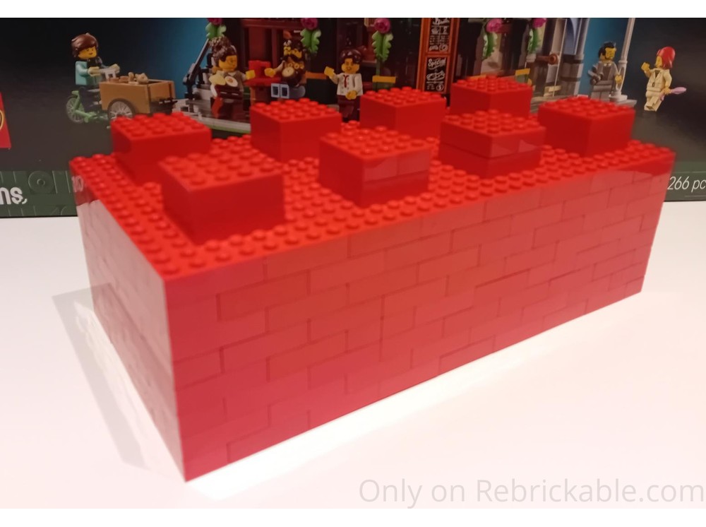 LEGO MOC Lego 2x4 brick by Woeff Bricks | Rebrickable - Build with LEGO