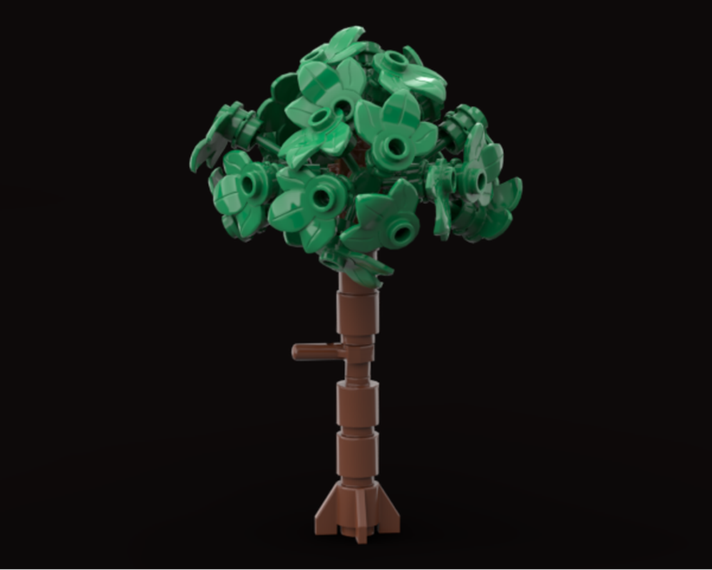 LEGO MOC small trees by CreatorExpert | Rebrickable - Build with LEGO