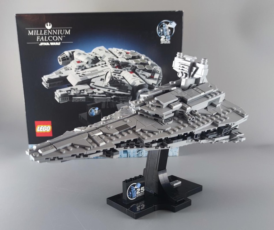 LEGO MOC StarDestroyer - 75375 Alternate build by Dyens Creations ...