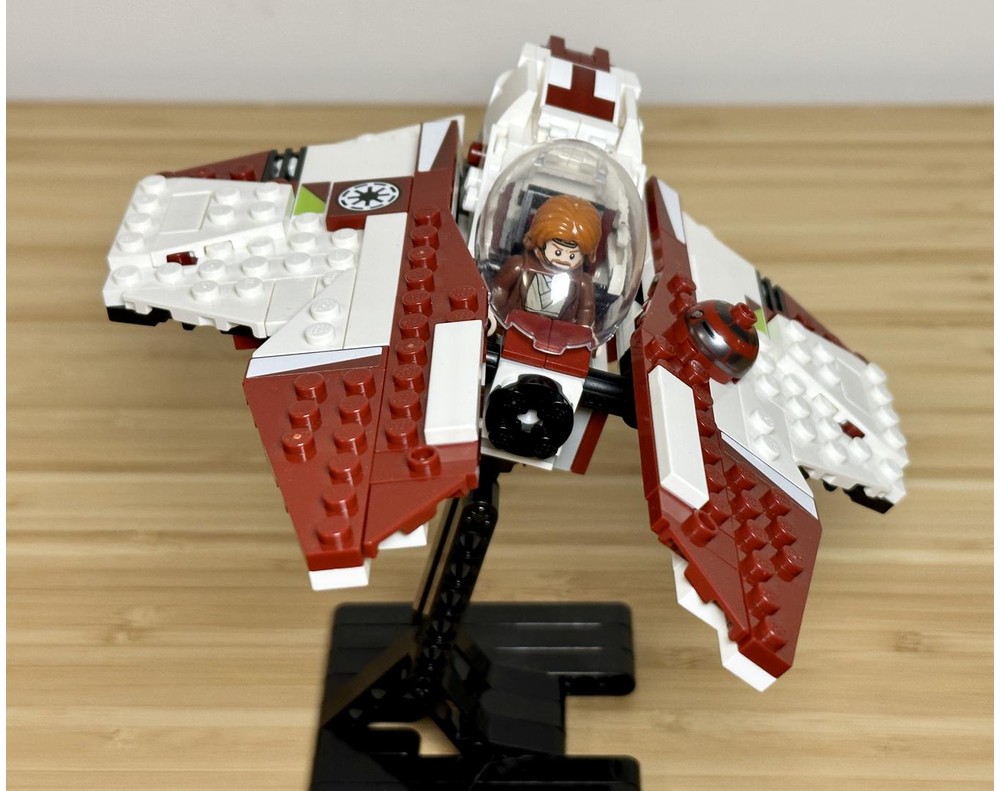 Lego Moc 2 In 1 Alternate Builds Bundle 75333 Obi Wans Starfighter
