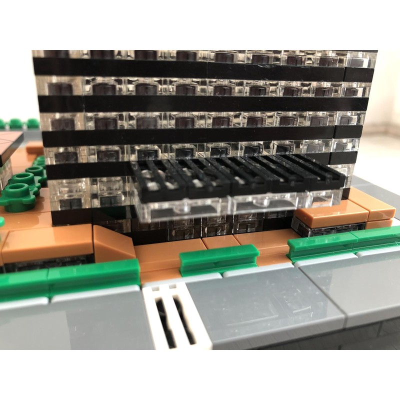 LEGO MOC Willis Tower (1:1000 scale) by Brickitecture.eu | Rebrickable ...