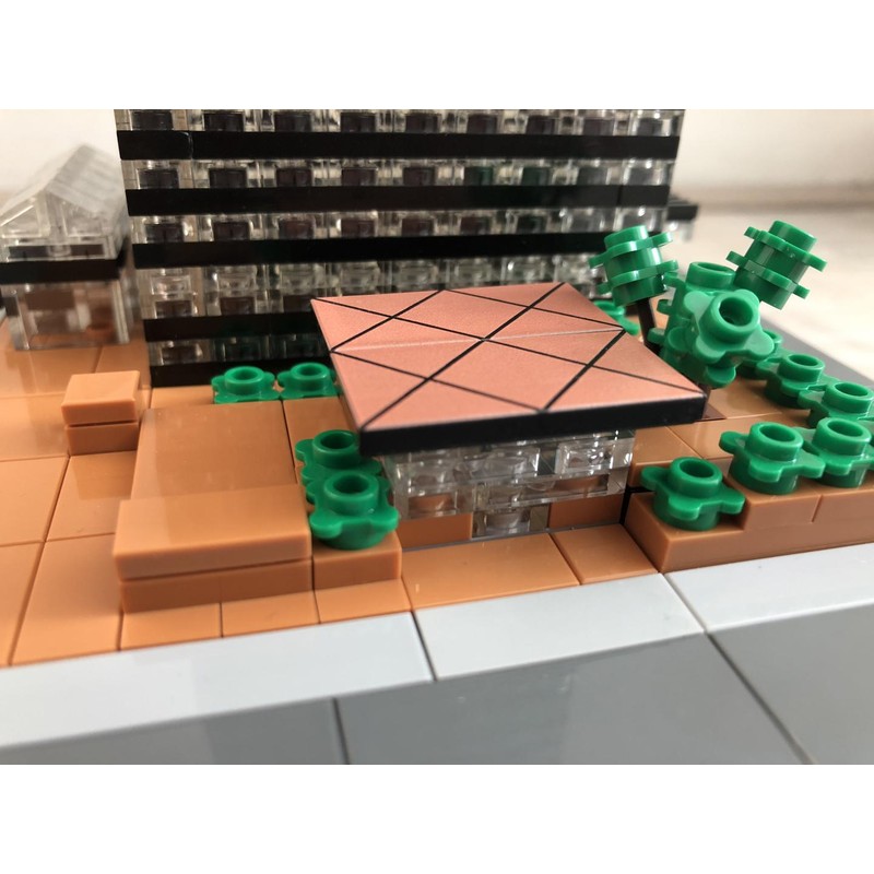 LEGO MOC-19499 Willis Tower (1:1000 scale) by Brickitecture.eu ...