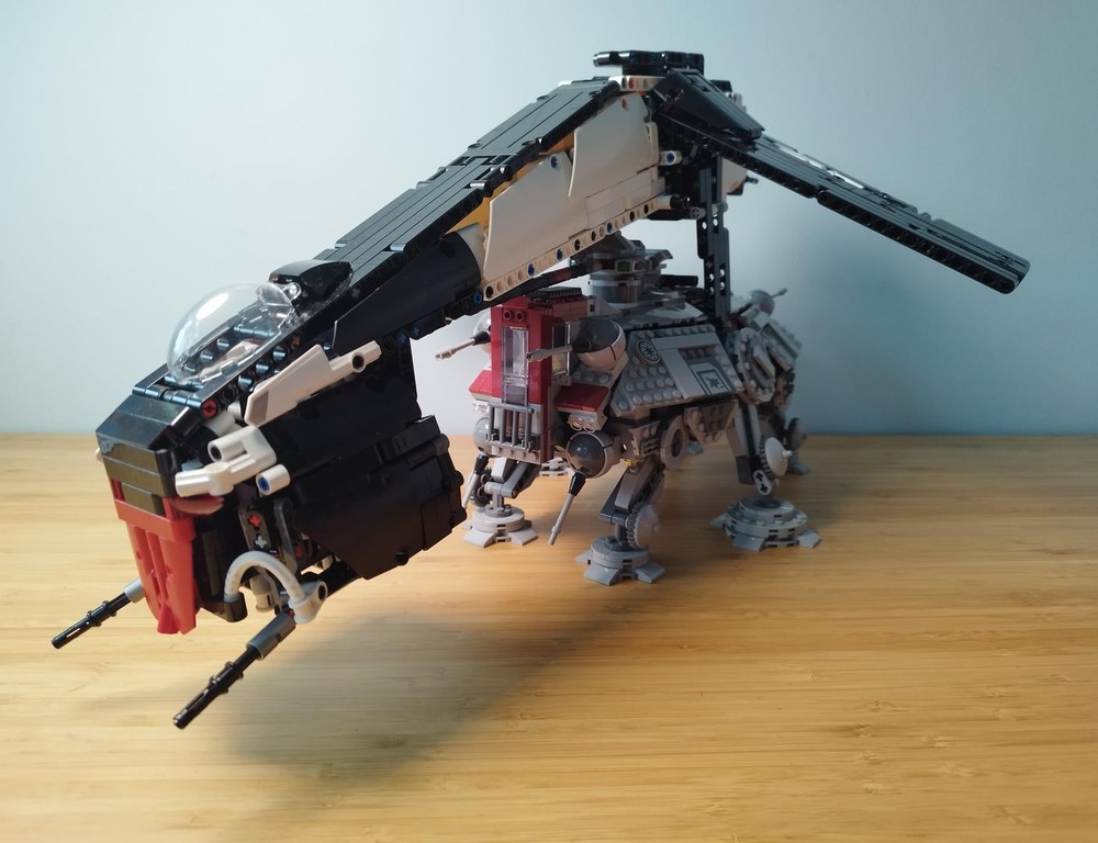 LEGO MOC Republic Dropship (42096 Alternative Build) by nopingrid_lego ...