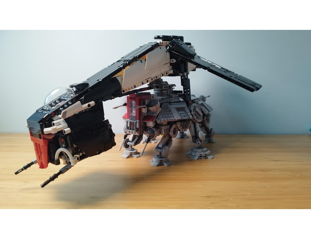 Lego Moc Republic Dropship 42096 Alternative Build By Nopingridlego