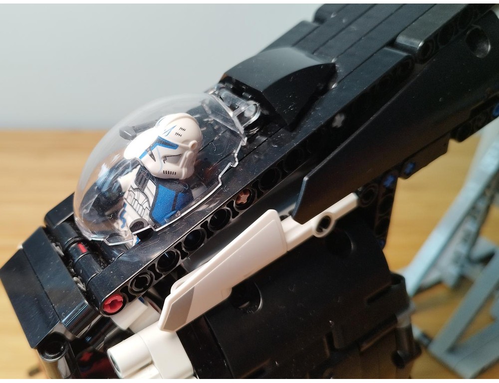 Lego Moc Republic Dropship 42096 Alternative Build By Nopingridlego