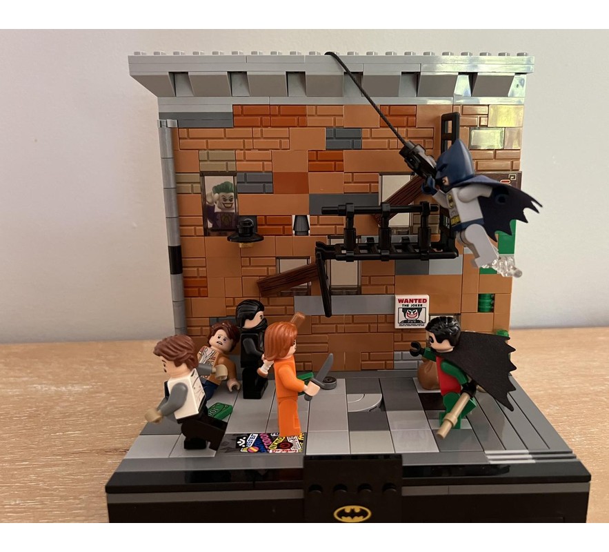 LEGO MOC Dynamic duo diorama by thejedibrick | Rebrickable - Build with ...