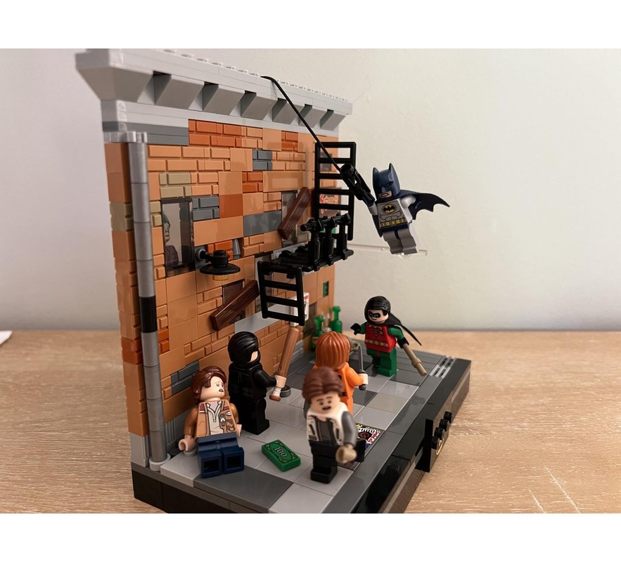 LEGO MOC Dynamic duo diorama by thejedibrick | Rebrickable - Build with ...