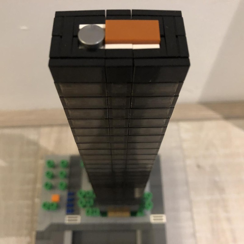 Lego Moc Trump World Tower 11000 Scale By Brickitectureeu