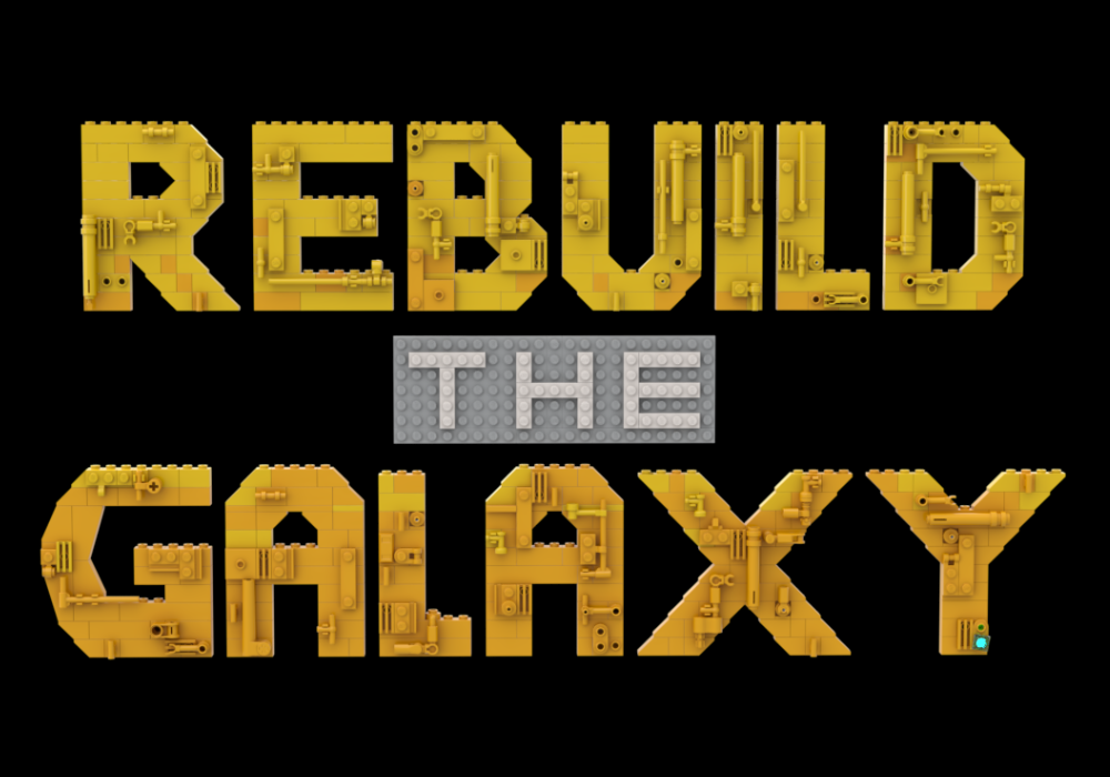 LEGO MOC Rebuild The Galaxy Logo by OrchardBuilds | Rebrickable - Build ...