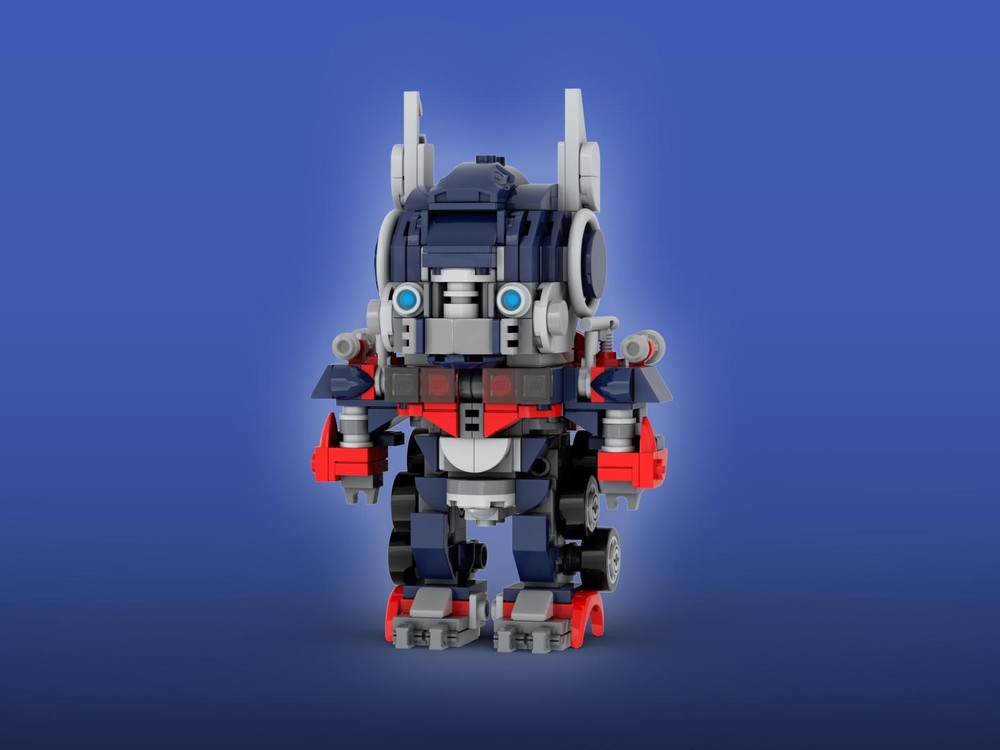 LEGO MOC Optimus Prime Brickheadz LEGO MOC - Transformers by Eugenio ...