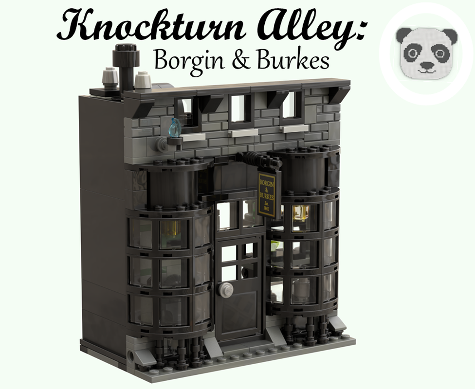 LEGO MOC Knockturn Alley - Borgin & Burkes and Floo Network by ...