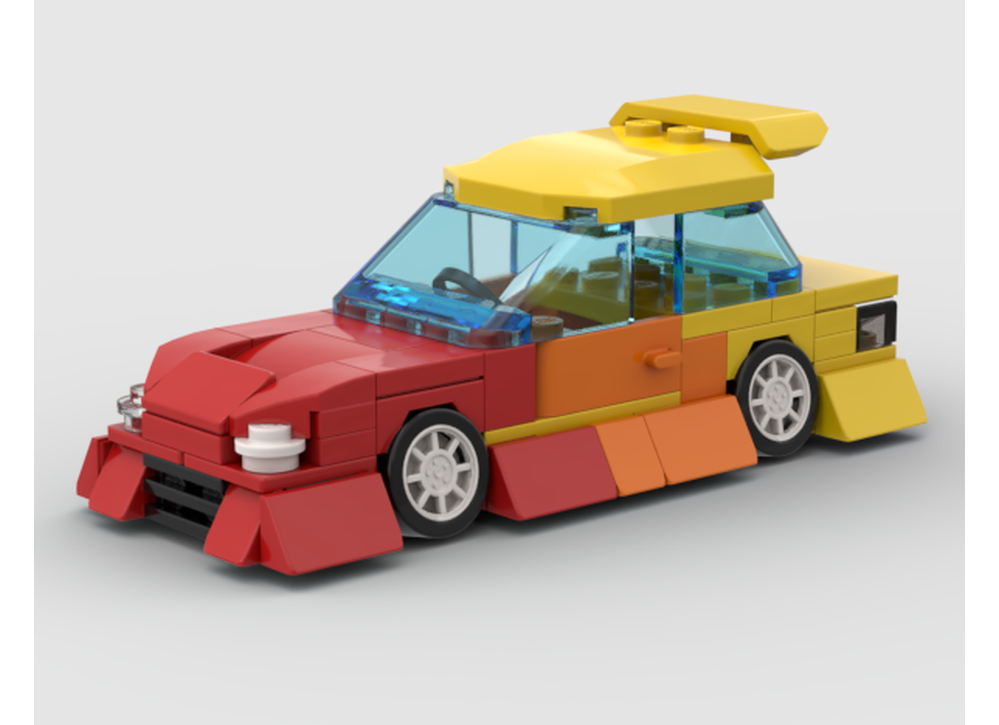 LEGO MOC 4wlc S15 Drift Car by EnzoBricks | Rebrickable - Build with LEGO