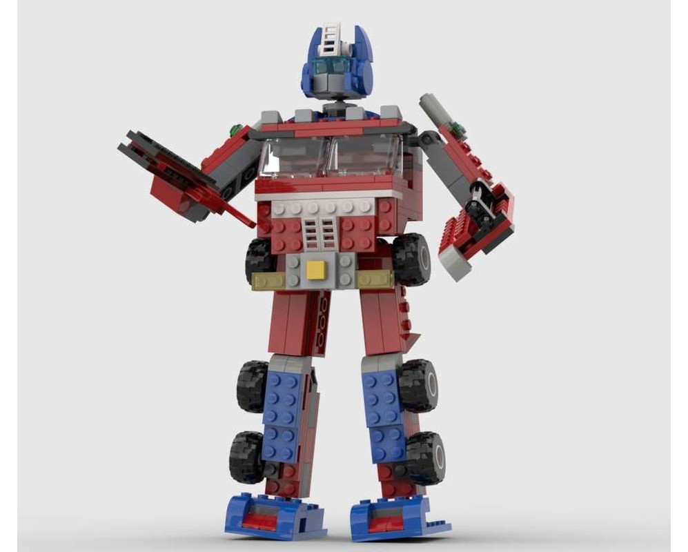 LEGO MOC Simple and cheap Optimus by DtxMx | Rebrickable - Build with LEGO