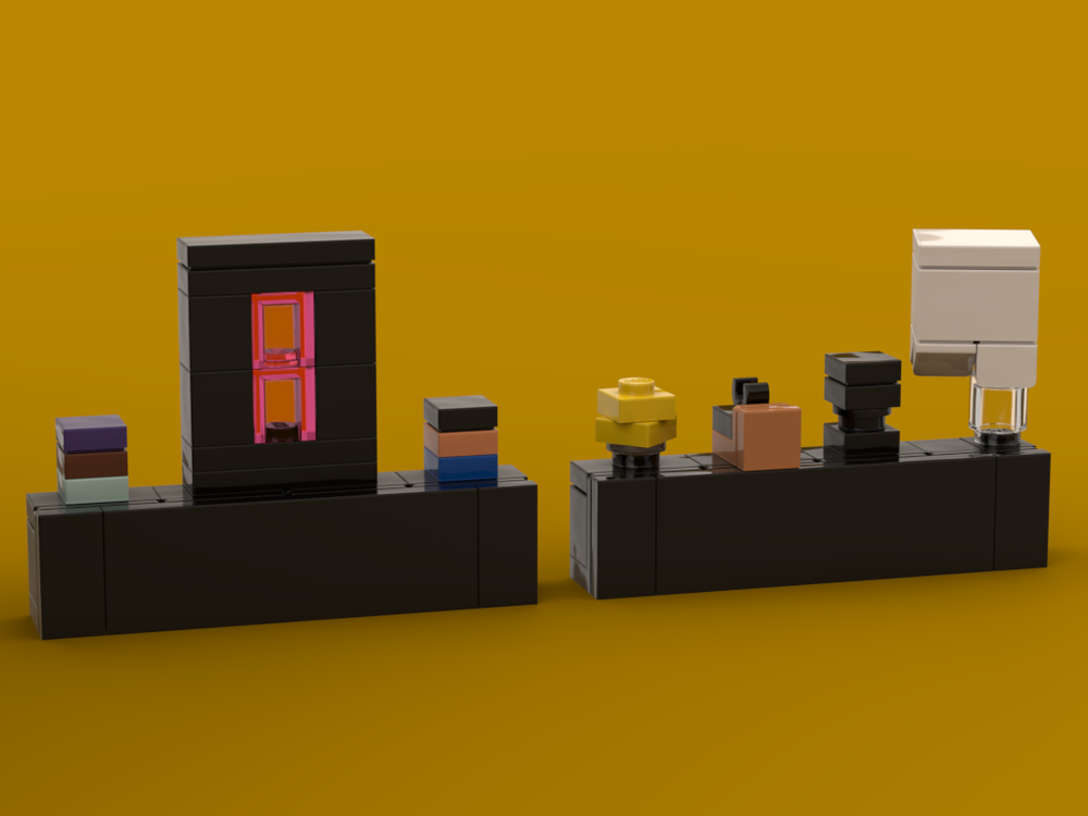 LEGO MOC Furnace Nether Microworld by Anfernyrocks | Rebrickable ...