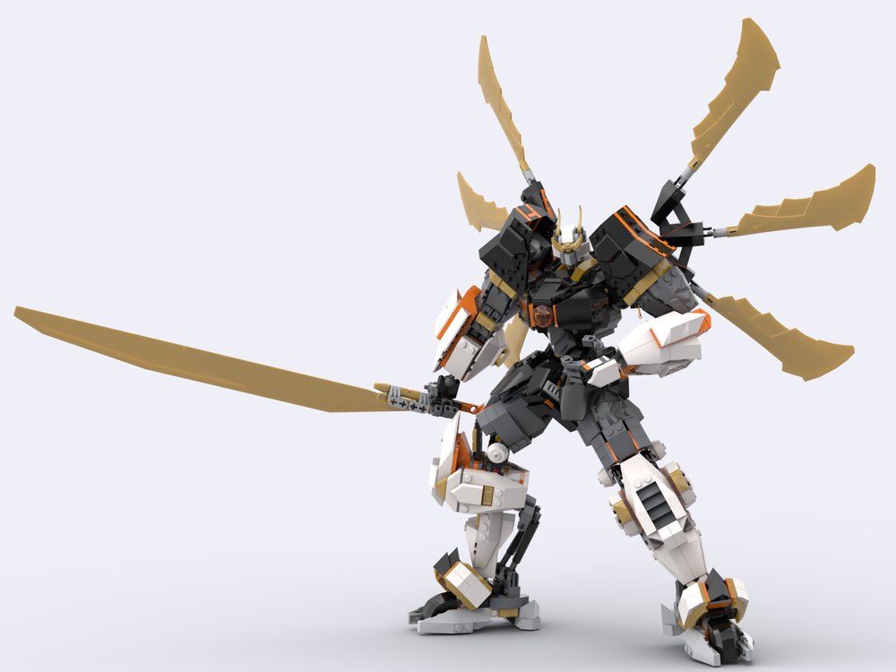 LEGO MOC Cole's Titan Mech Torso Upgrade by bentobrick | Rebrickable ...