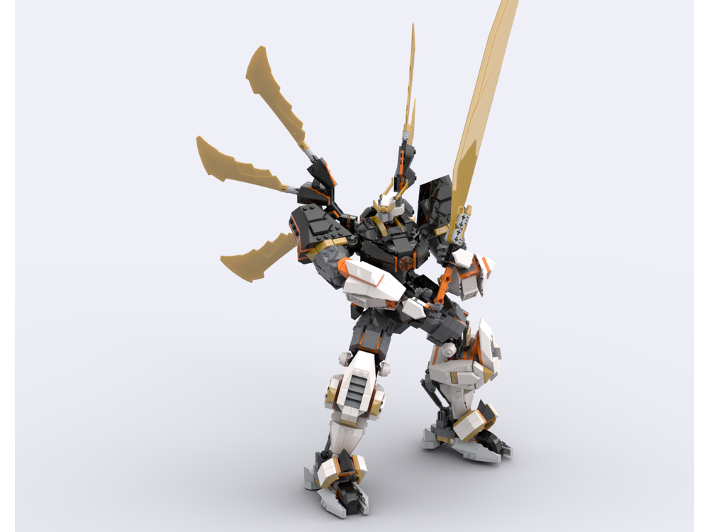 LEGO MOC Cole's Titan Mech Torso Upgrade by bentobrick | Rebrickable ...