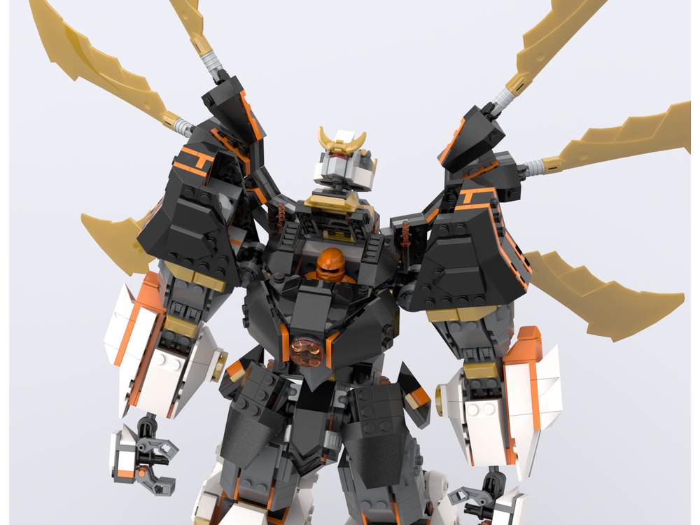Lego Moc Coles Titan Mech Torso Upgrade By Bentobrick Rebrickable