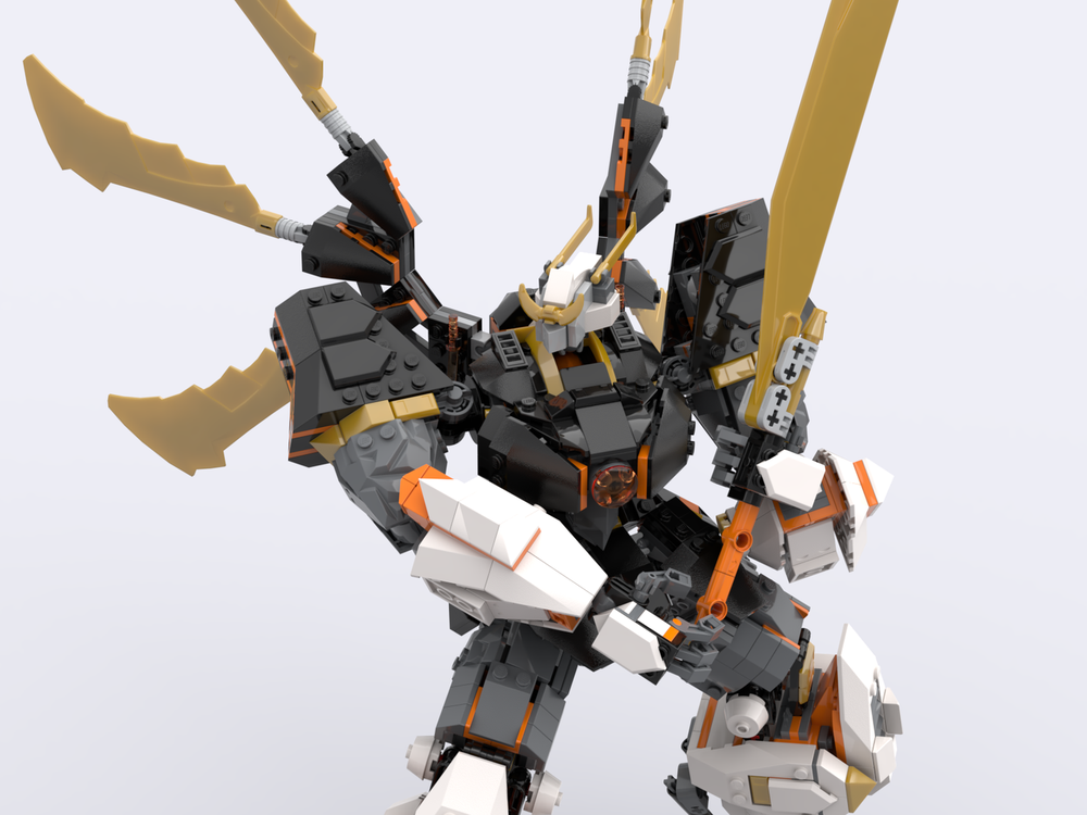 Lego Moc Coles Titan Mech Torso Upgrade By Bentobrick Rebrickable