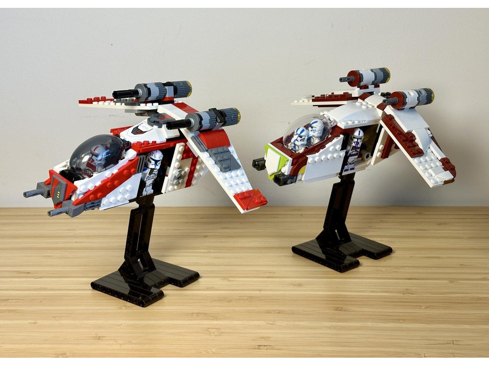 Lego Moc 9 In 1 Alternate Builds Bundle 75388 Bobs Starfighter By