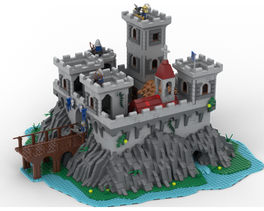LEGO MOC Medieval eagle castle by Cegeha Elbe | Rebrickable - Build ...