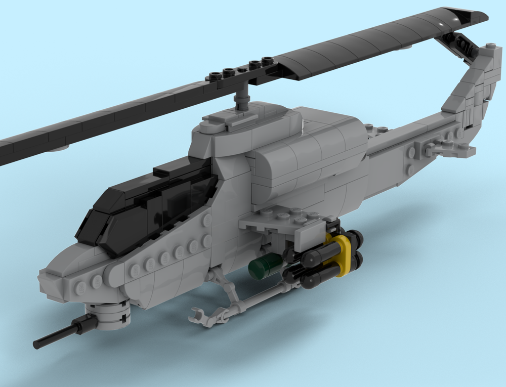 LEGO MOC AH-1W SuperCobra by eattoaster | Rebrickable - Build with LEGO