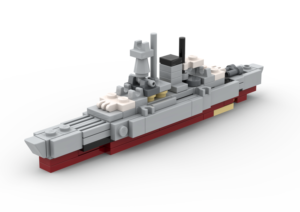 LEGO MOC Admiral Graf Spee Cruiser by The Bobby Brix Channel ...