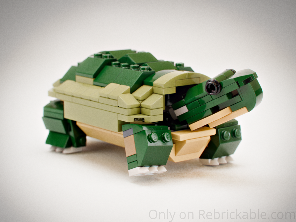 LEGO MOC-195054 Turtle by themaxfd | Rebrickable - Build with LEGO