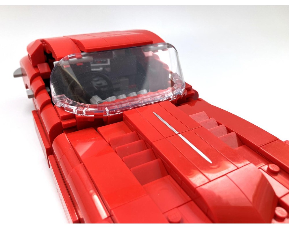 Lego Moc 10321 Jaguar E Type By Inidatti Rebrickable Build With Lego