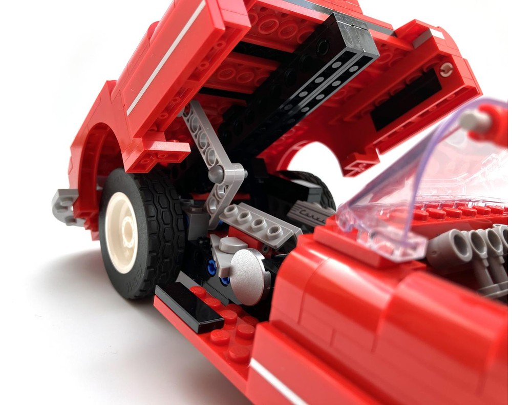 Lego Moc 10321 Jaguar E Type By Inidatti Rebrickable Build With Lego